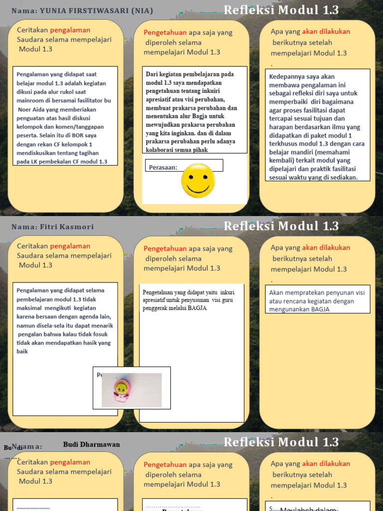 Refleksi Modul | PDF