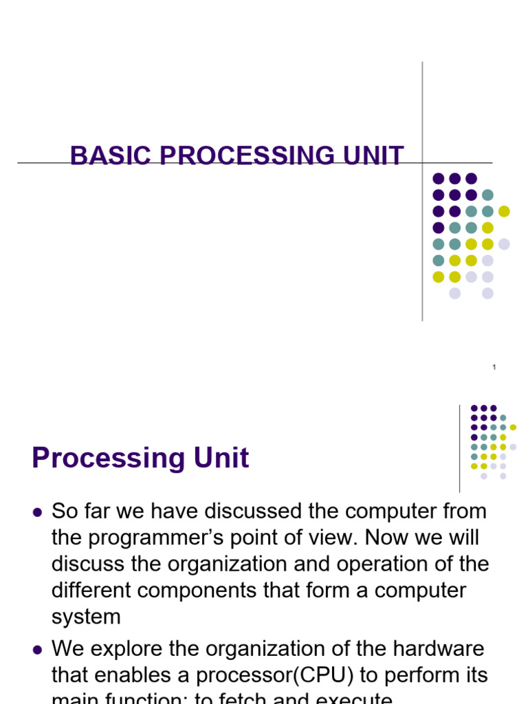 Cpu Design Final | PDF