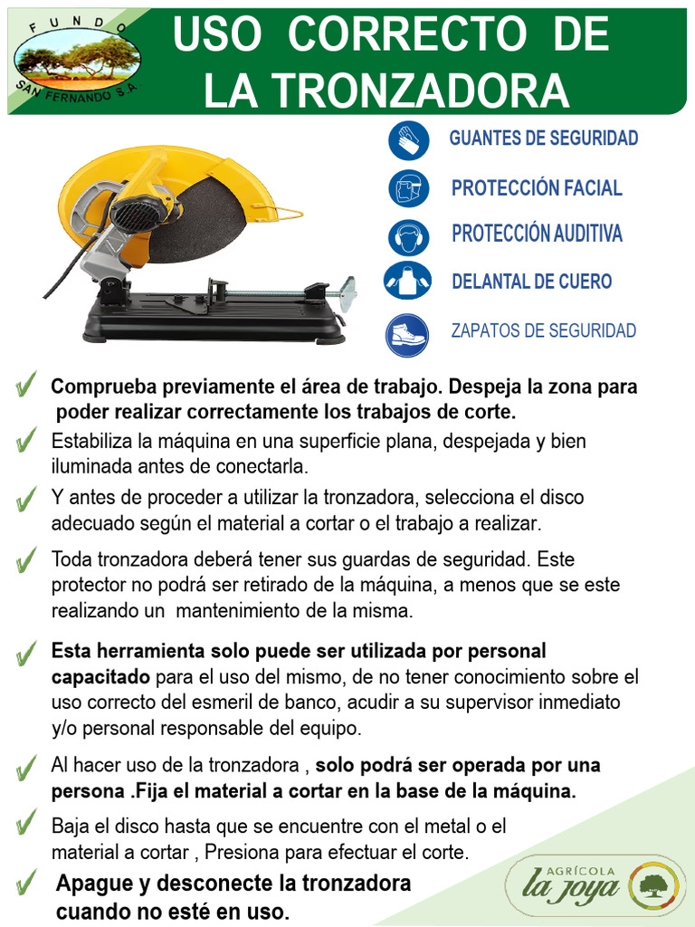 Uso Correcto de Esmeril de Banco | PDF