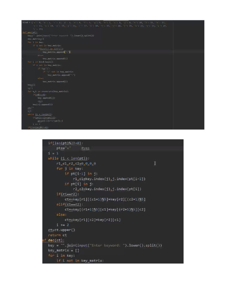 Playfair Cipher | PDF
