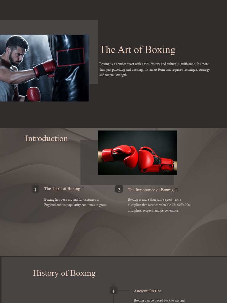 The Art of Boxing Techniques | PDF | Sports & Recreation