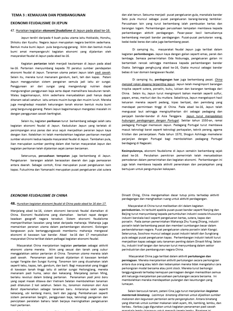 TEMA3 Sej Dunia | PDF