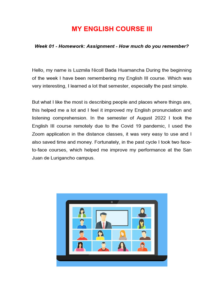 My English Course Iii | PDF | Foreign Language Studies