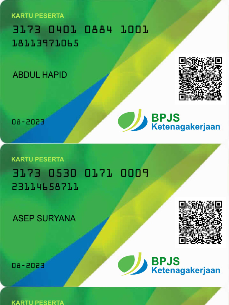 BPJSTK Agustus | PDF