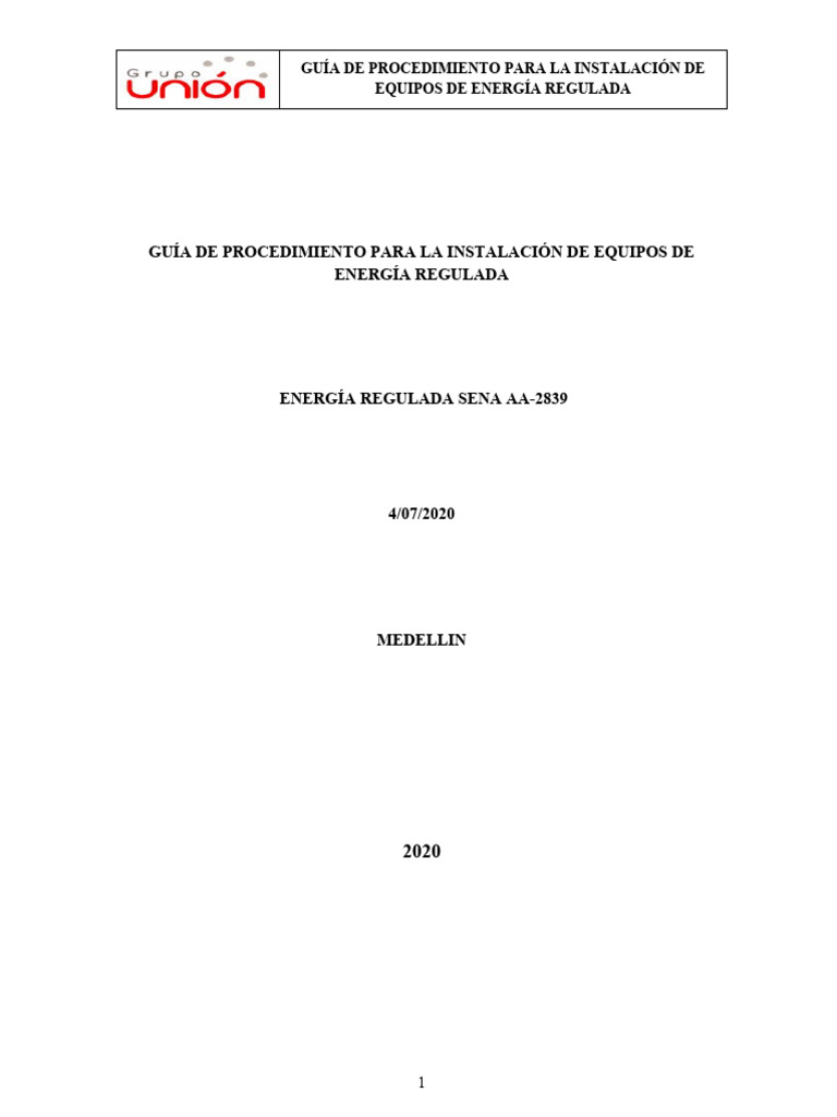 Guia Procedimientos Implementación Sena | PDF
