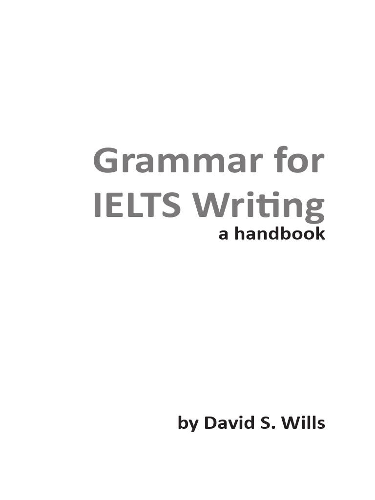 IELTS Grammar | PDF