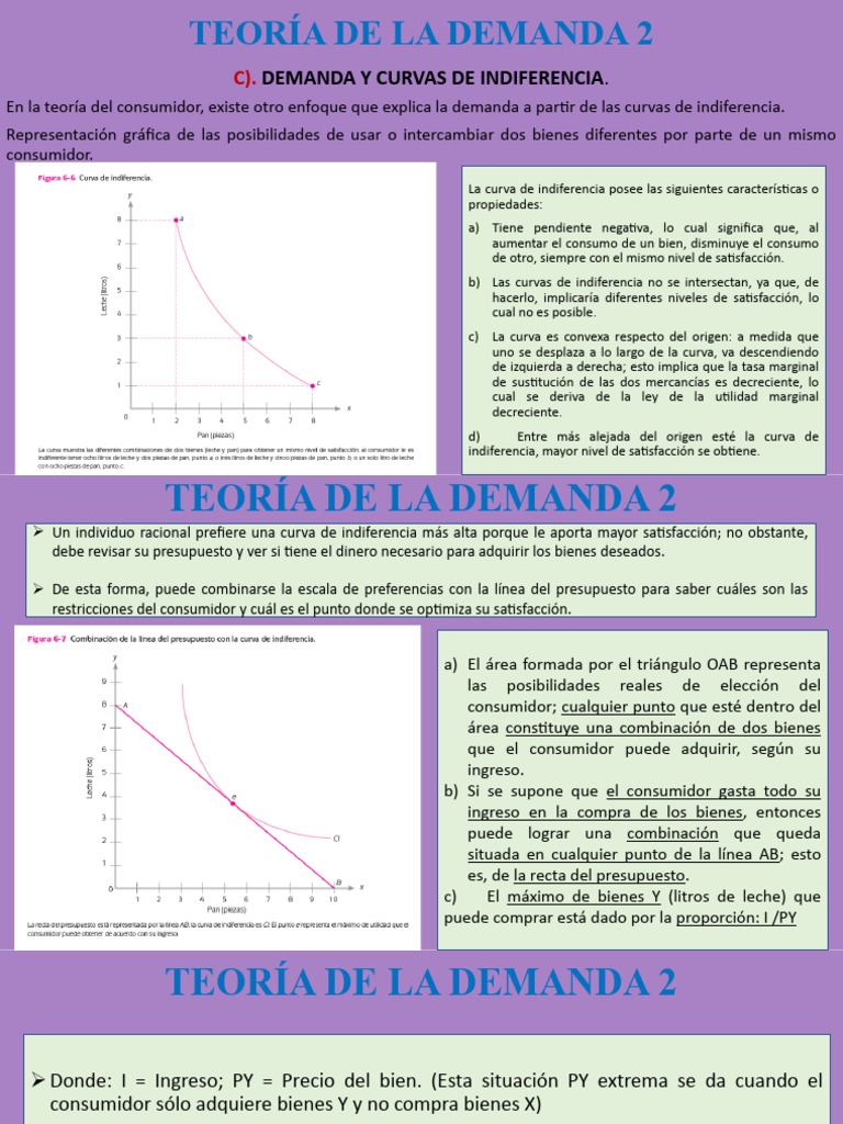 Teoría de La Demanda 2 Corregida | PDF