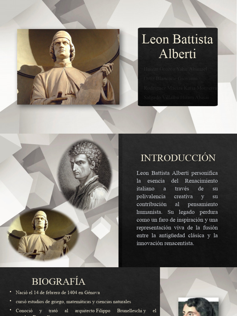 Legado de Leon Battista Alberti | PDF | Arte