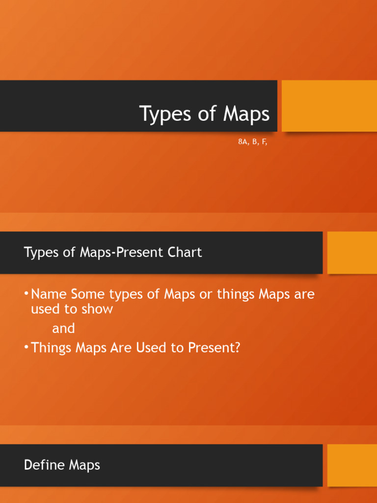 Types of Maps | PDF