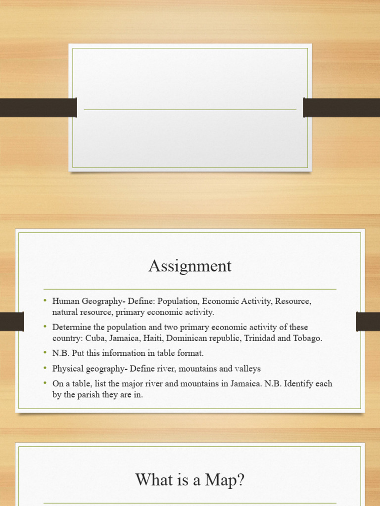 Presentation MAp Notes | PDF