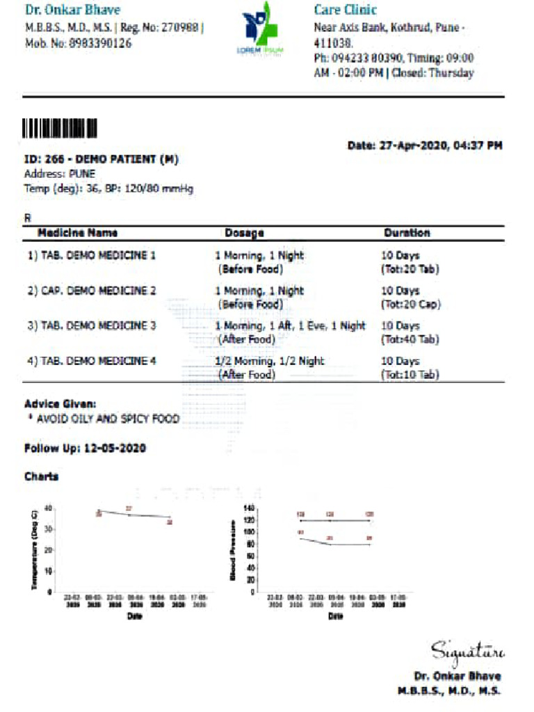 Blood Test 1 | PDF
