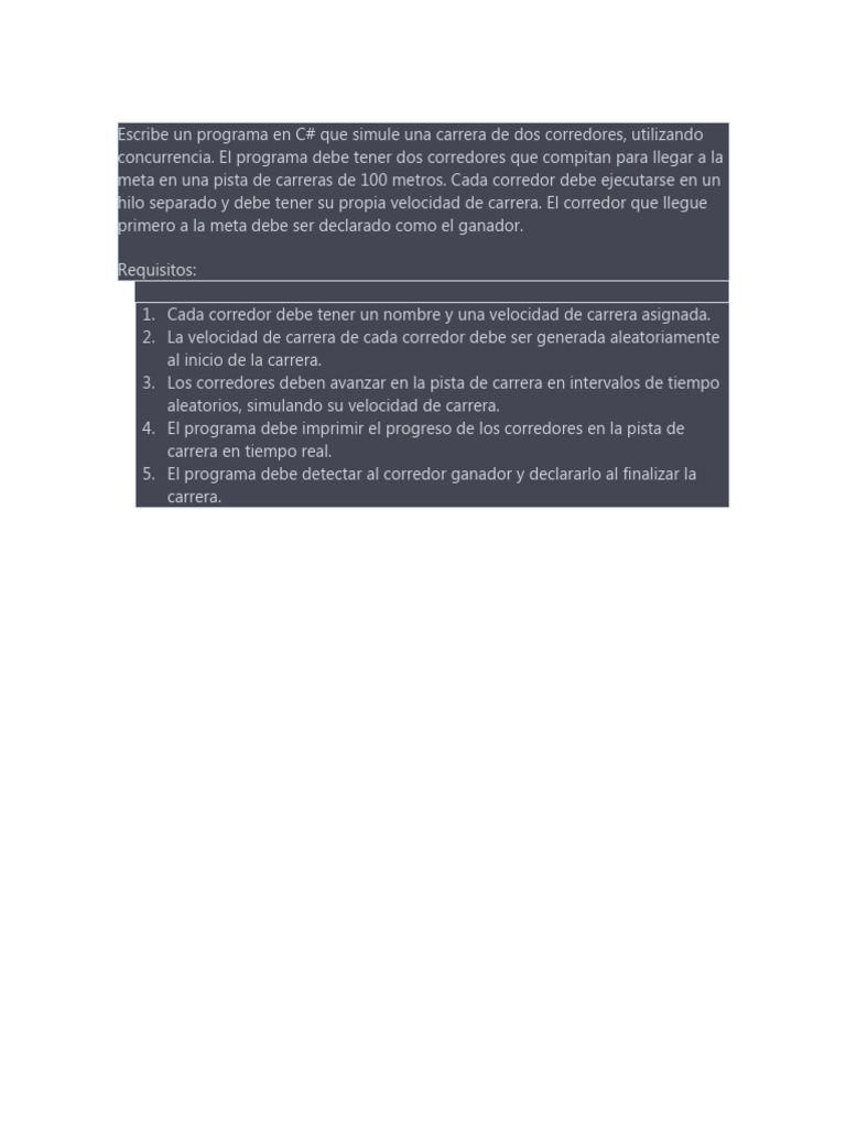 Concurrencia 2 | PDF