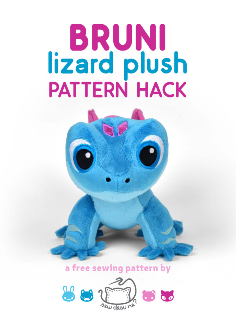 Bruni Lizard Plush Pattern Hack | PDF