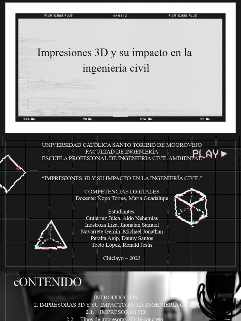 Impresiones 3D y Su Impacto en La Ingeniería Civil | PDF | Impresión 3d | Impresora (Computación)