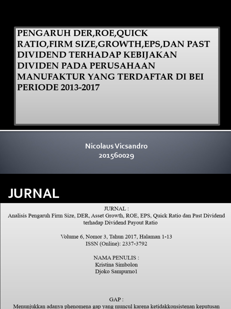 Sidang Proposal | PDF