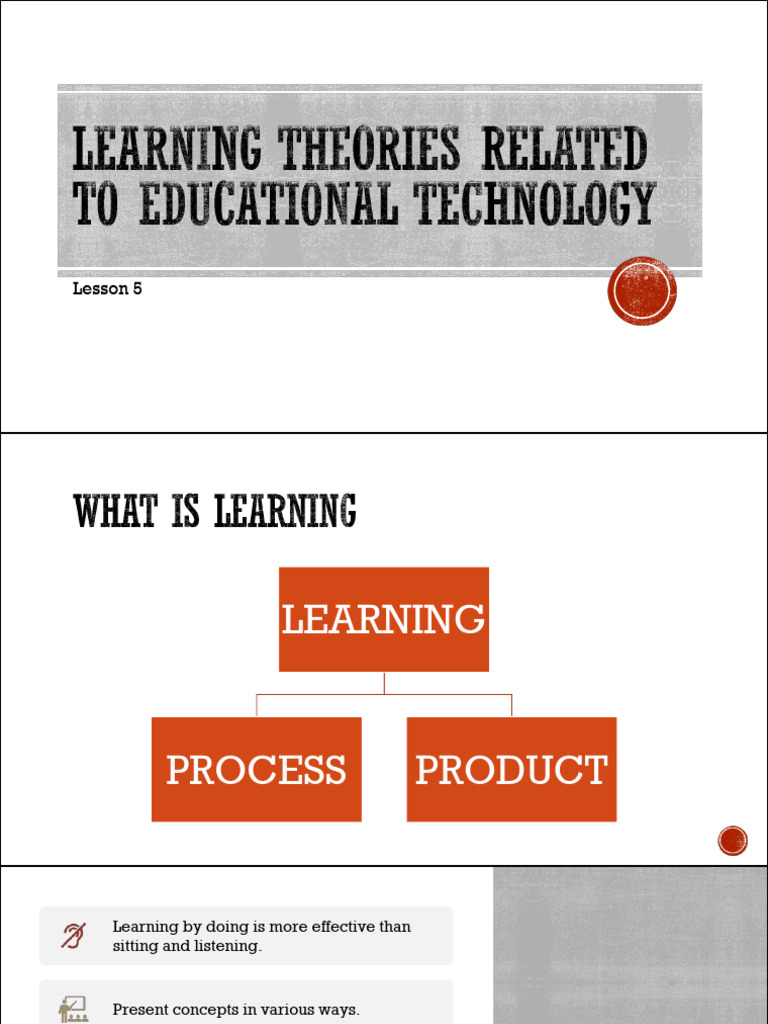 Lesson-5-LEARNING-THEORIES (1) | PDF