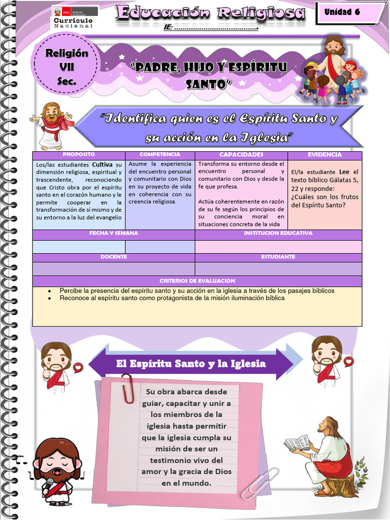 Ficha de Actividad Religion Vii-Semana 3 | PDF