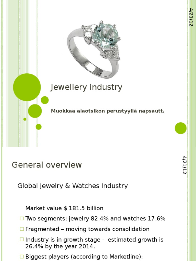 Jewellery Industry Final | PDF