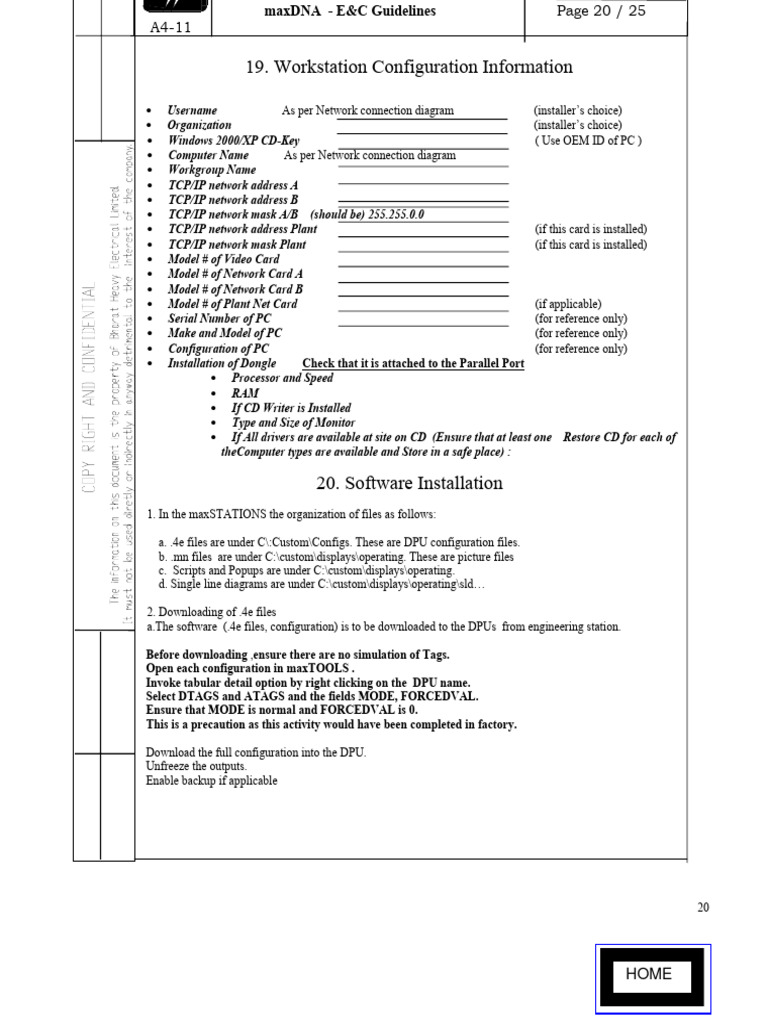 OWS Setting | PDF