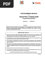 Mazak M-Plus Mazatrol Programming Manual | PDF