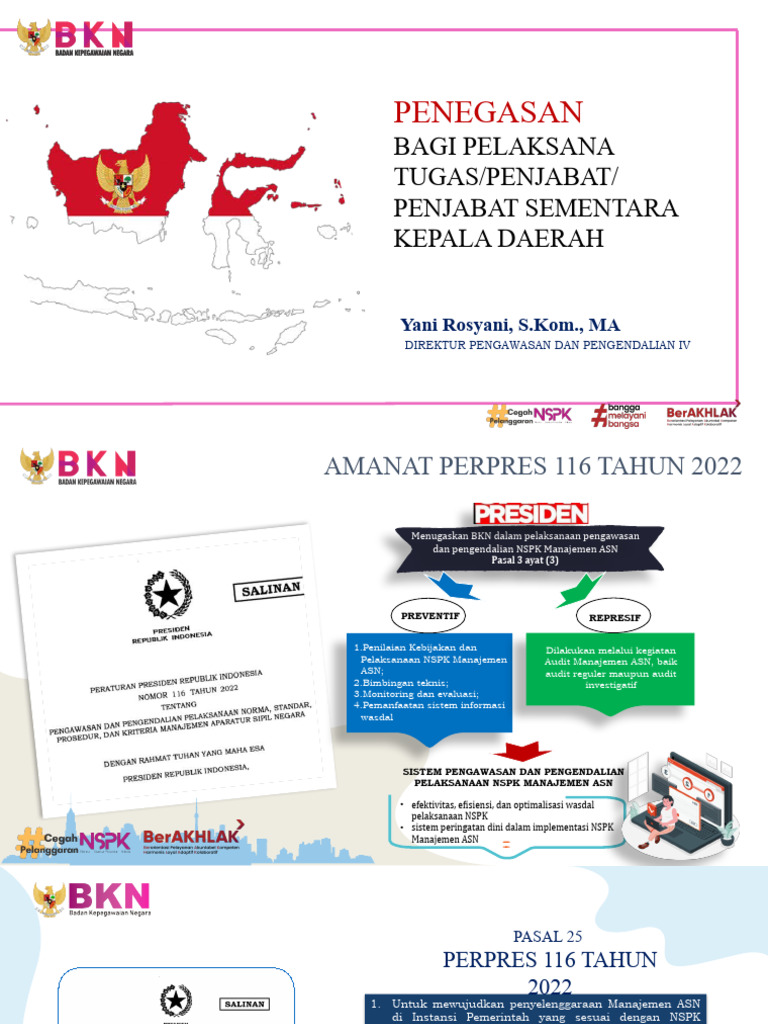 Bahan Paparan Direktur-Pj | PDF