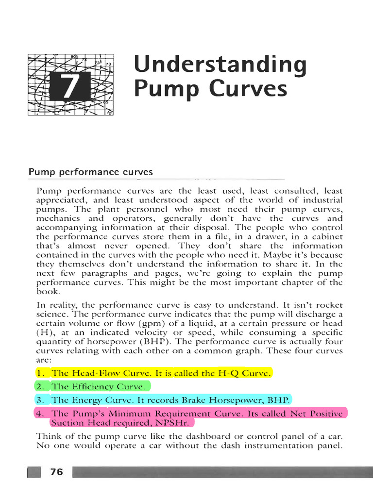 Understanding Pump Curve Article | PDF