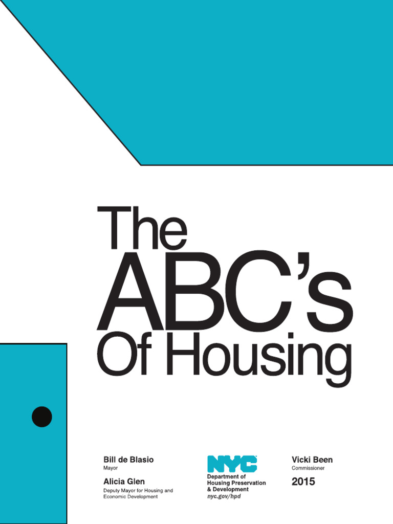 NYC - The ABCs of Housing | PDF