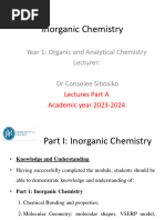 Inorganic Chemistry | PDF | Chemistry | Inorganic Chemistry