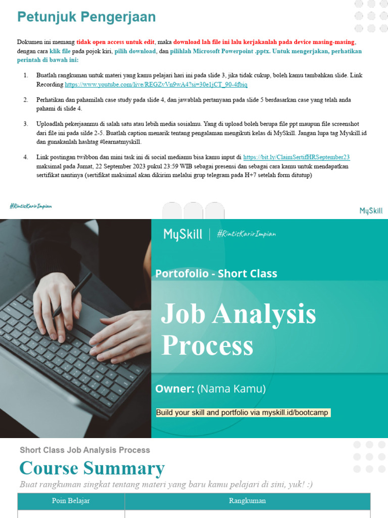 Case Study SC Job Analysis Sep 23 | PDF