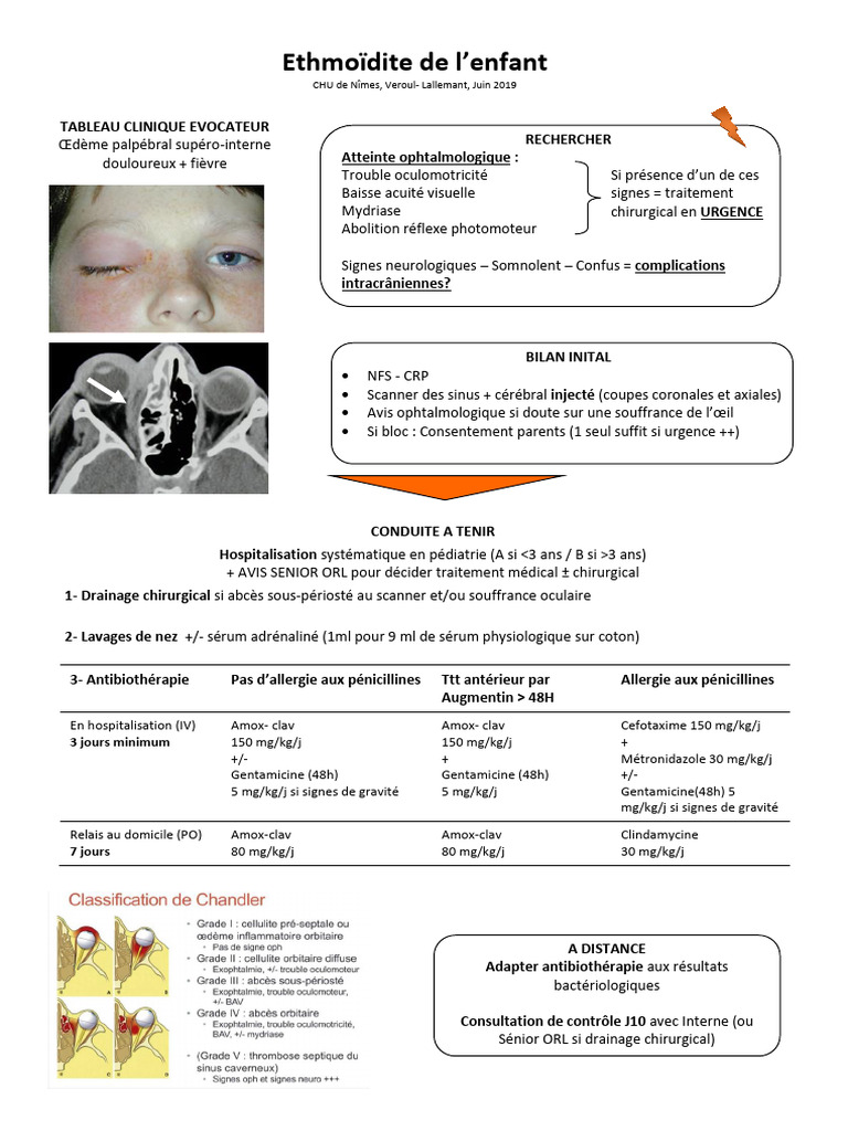 Ethmoidite EV | PDF | Soins de santé | Médecine clinique