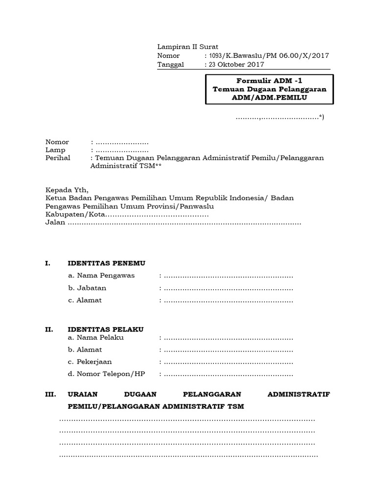 Lampiran 2 Surat Edaran Dalam Format Micr. Word | PDF
