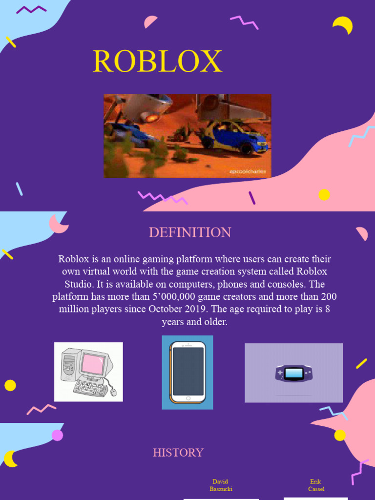 Roblox Presentacion | PDF | Software | Computing