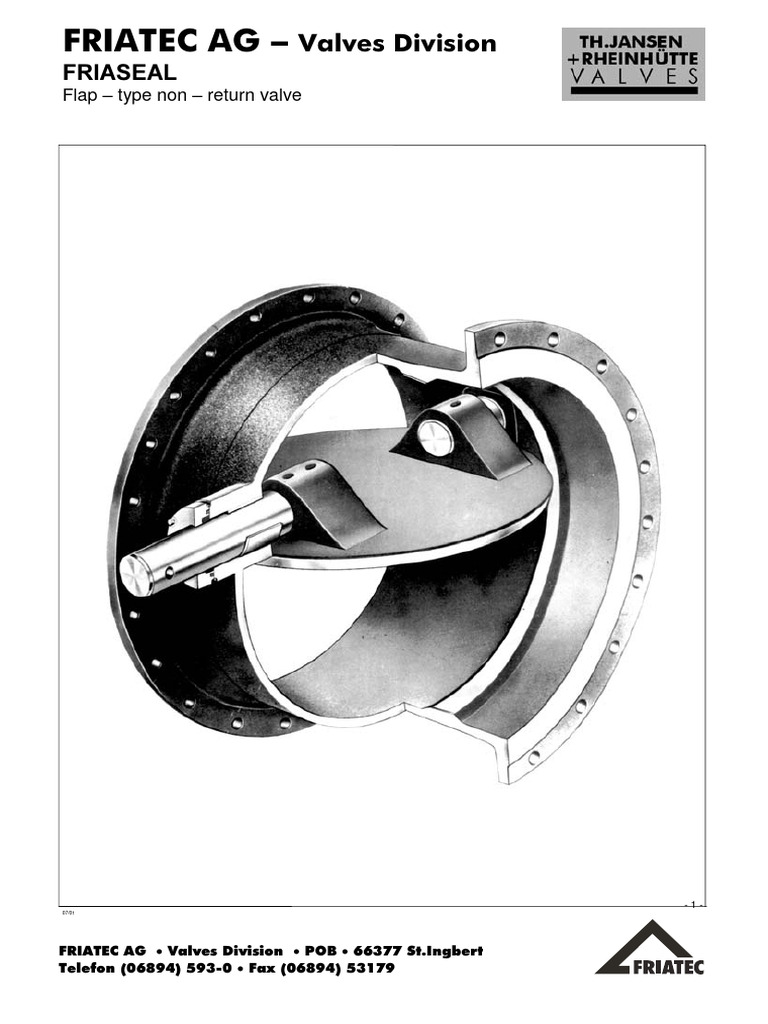 Non Return Valve | PDF