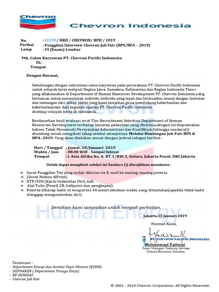 PT Chevron Pacific Jakarta Indonesia | PDF