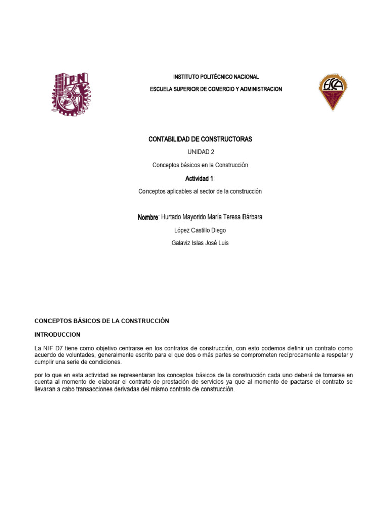 S2A1 Constructora | PDF