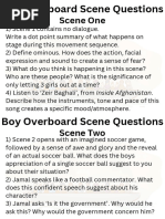 Blueback Novel Study Guide | PDF | Reading Comprehension | Cognitive ...