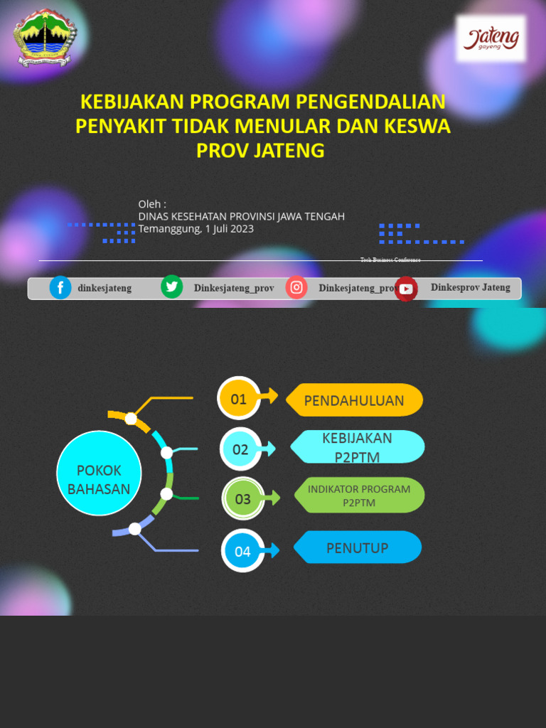Kebijkan P2PTM | PDF