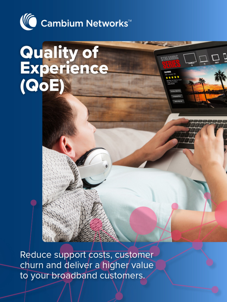 Cambium QoE Brochure-Final | PDF | Computer Network | Denial Of Service Attack
