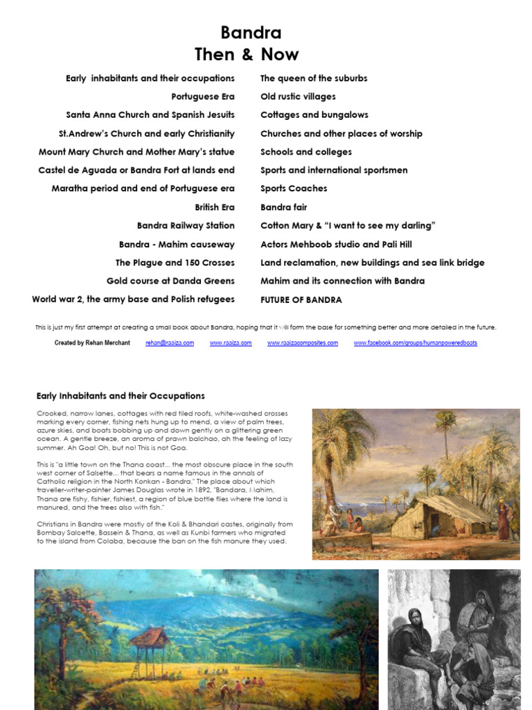 Bandra Then & Now by Rehan Merchant | PDF