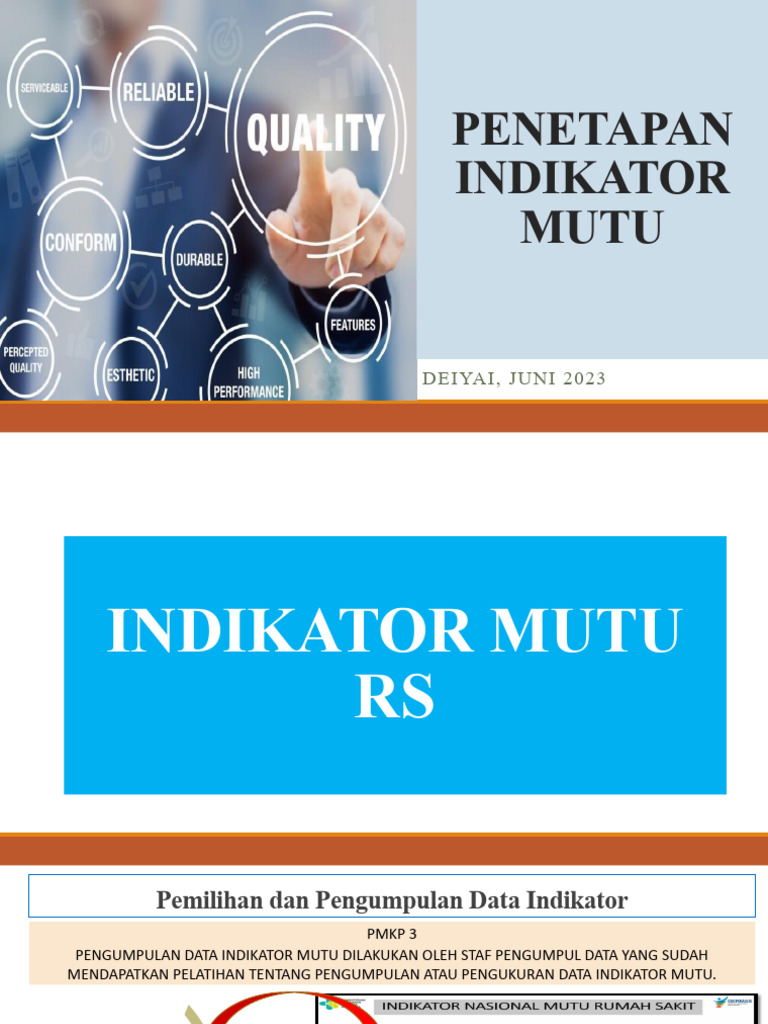 Indikator Mutu Rs | PDF Indikator Mutu Rs | PDF