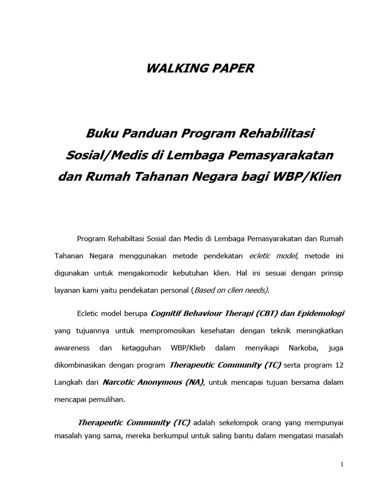 Walking Paper | PDF