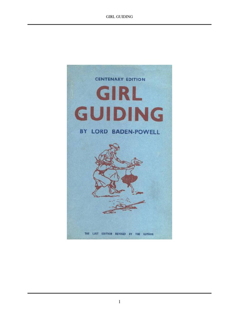 Girl Guiding | PDF