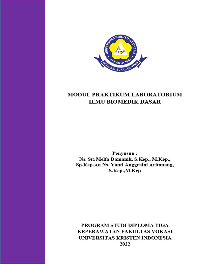 Modul Praktikum Laboratorium Ilmu Biomedik Dasar | PDF