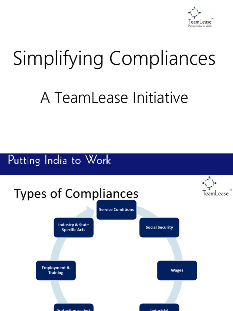Simplifying Compliance | PDF Simplifying Compliance | PDF