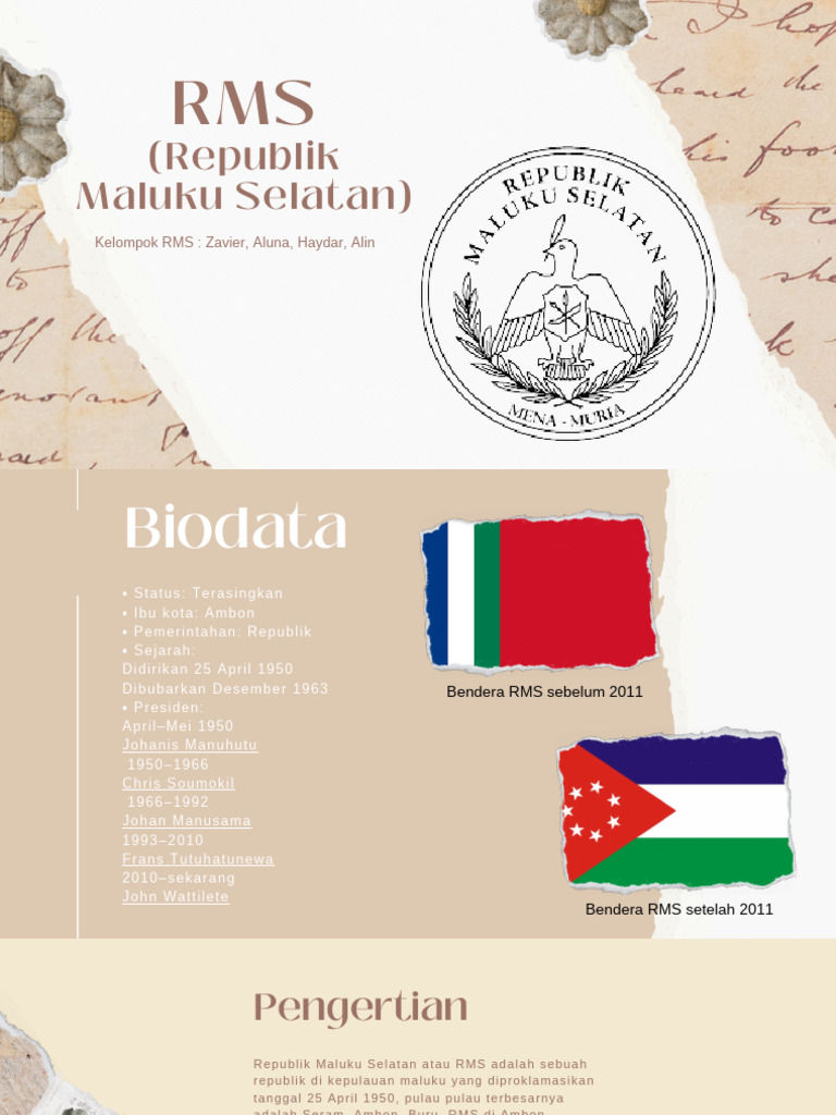 RMS (Republik Maluku Selatan) | PDF
