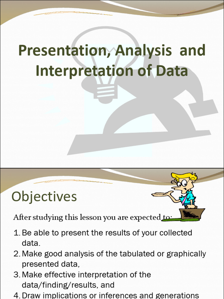 Presentation Analysis and Interpretation | PDF