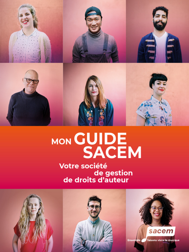 Guide Sacem 2020 BD | PDF