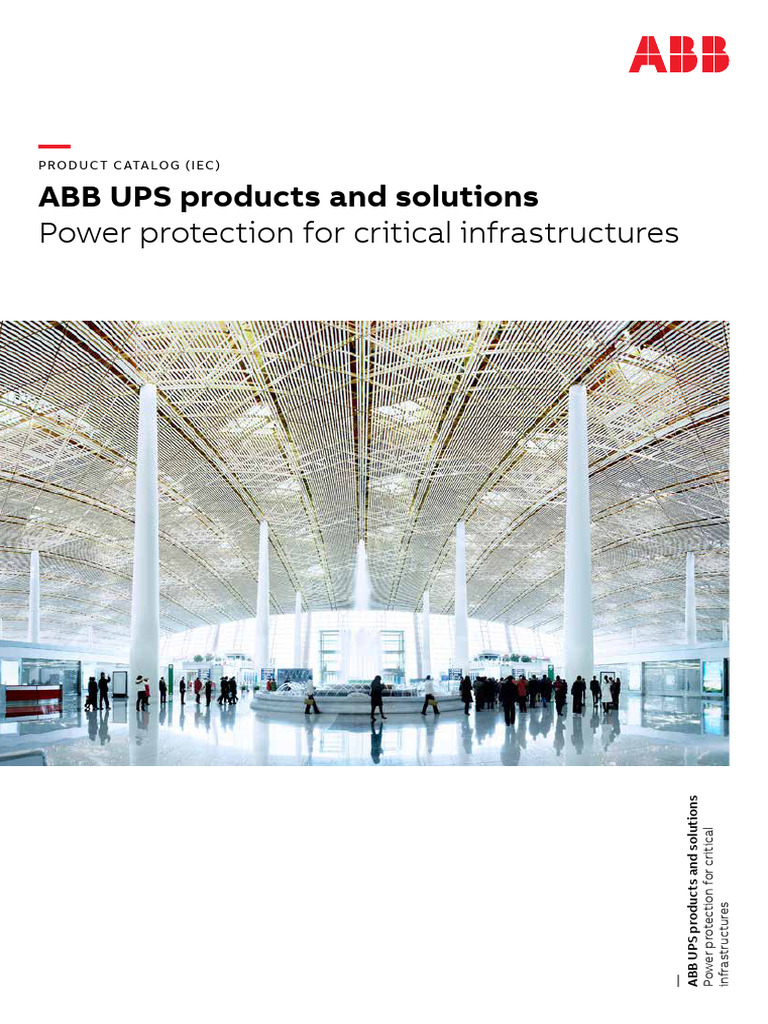 ABB UPS Product Catalog en | PDF | Supply Chain | Data Center