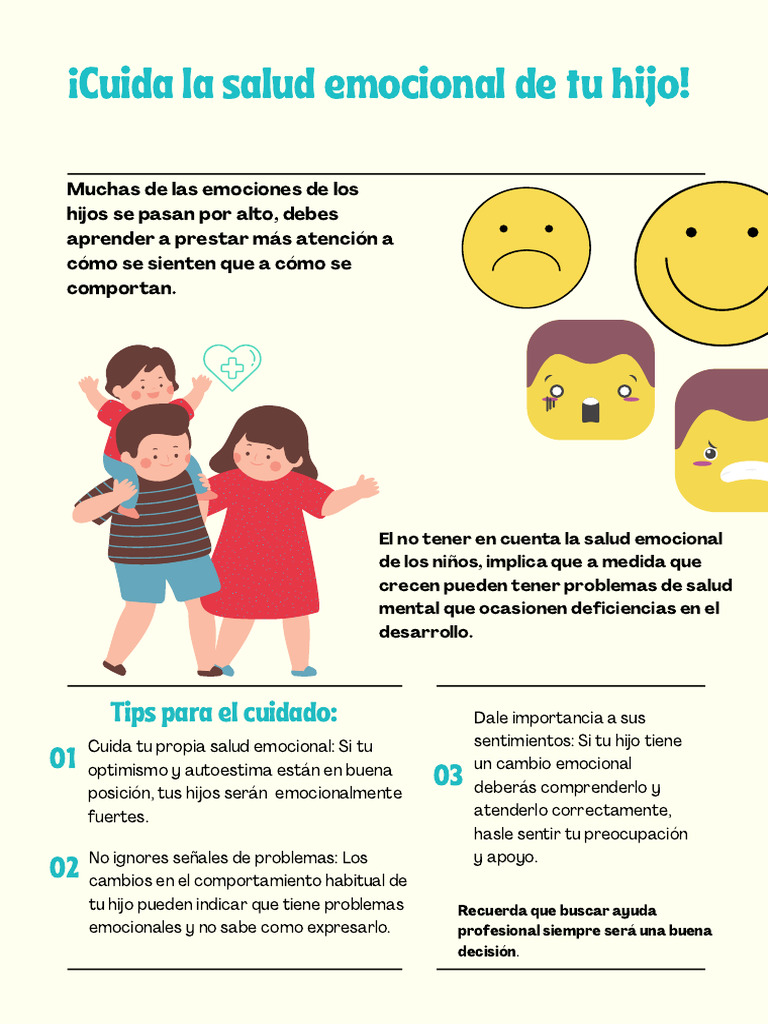 Salud Emocional en Niños | PDF