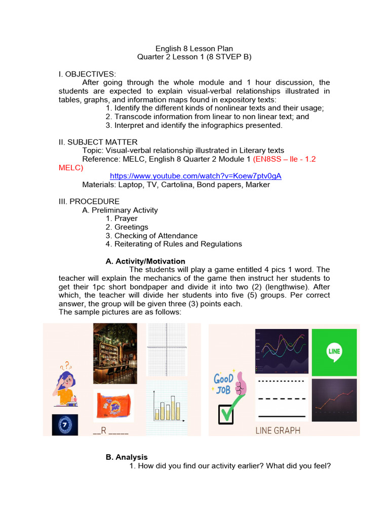 Visual-Verbal Relationships in Texts | PDF | Foreign Language Studies